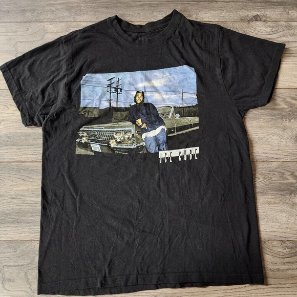 Ice Cube | Shirts | Ice Cube Lowrider Impala Leaning On Car Black Short ...